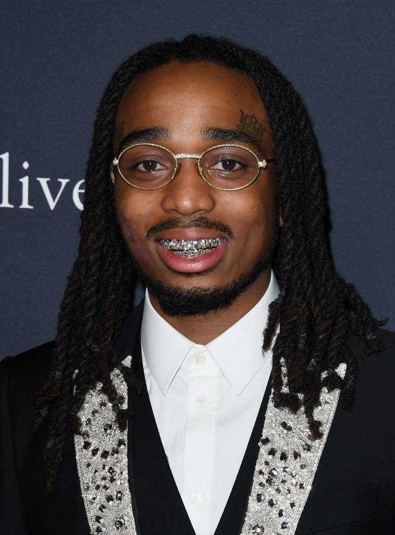 Quavo Delivers Light Euro Step During On-Court Battle