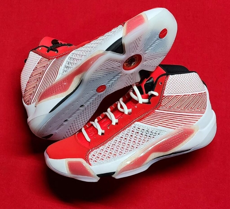 Air Jordan 38 "University Red" Unofficial Photos Released