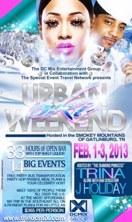 URBAN SKI WEEKEND FEB 1-3 2013 BOOK YOUR CABIN NOW!!!