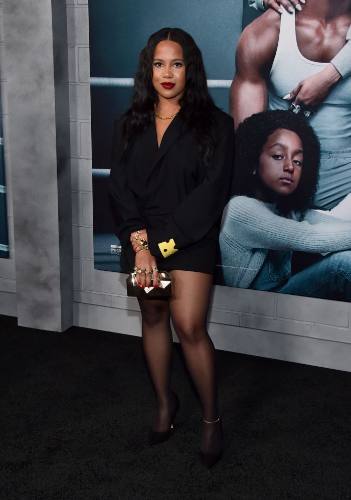 Soul-Smoldering Songstress Baby Rose Stuns At 'Creed III' Premiere In LA