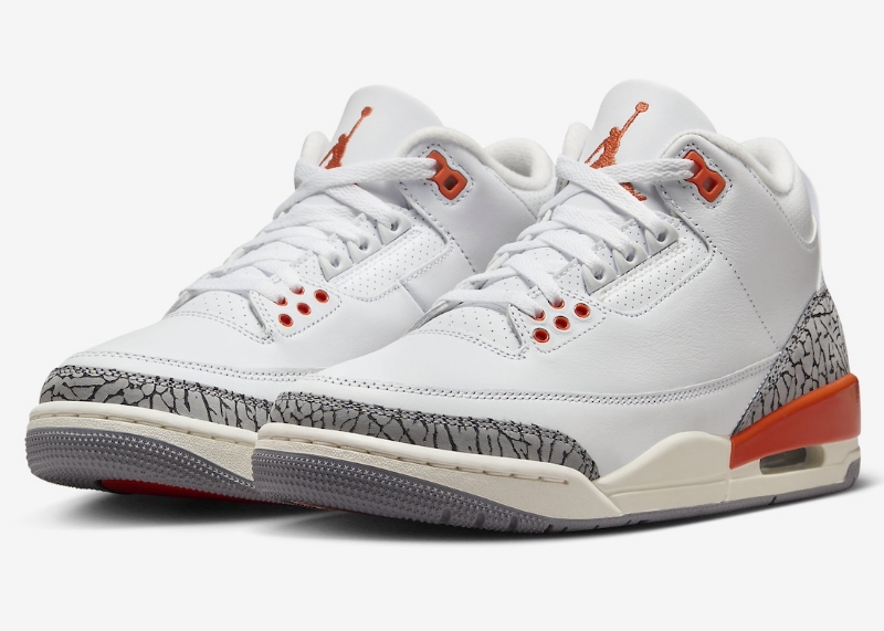 Air Jordan 3 "Georgia Peach" Gets Official Nike Photos