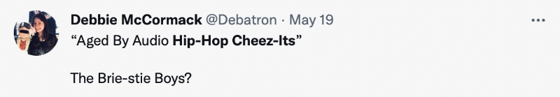 Cheez-It And Pandora Release Crackers With Cheese Aged to Hip-Hop