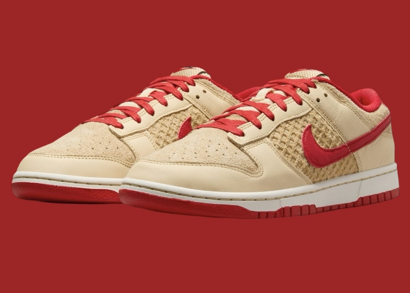Nike Dunk Low "Strawberry Waffle" Officially Unveiled
