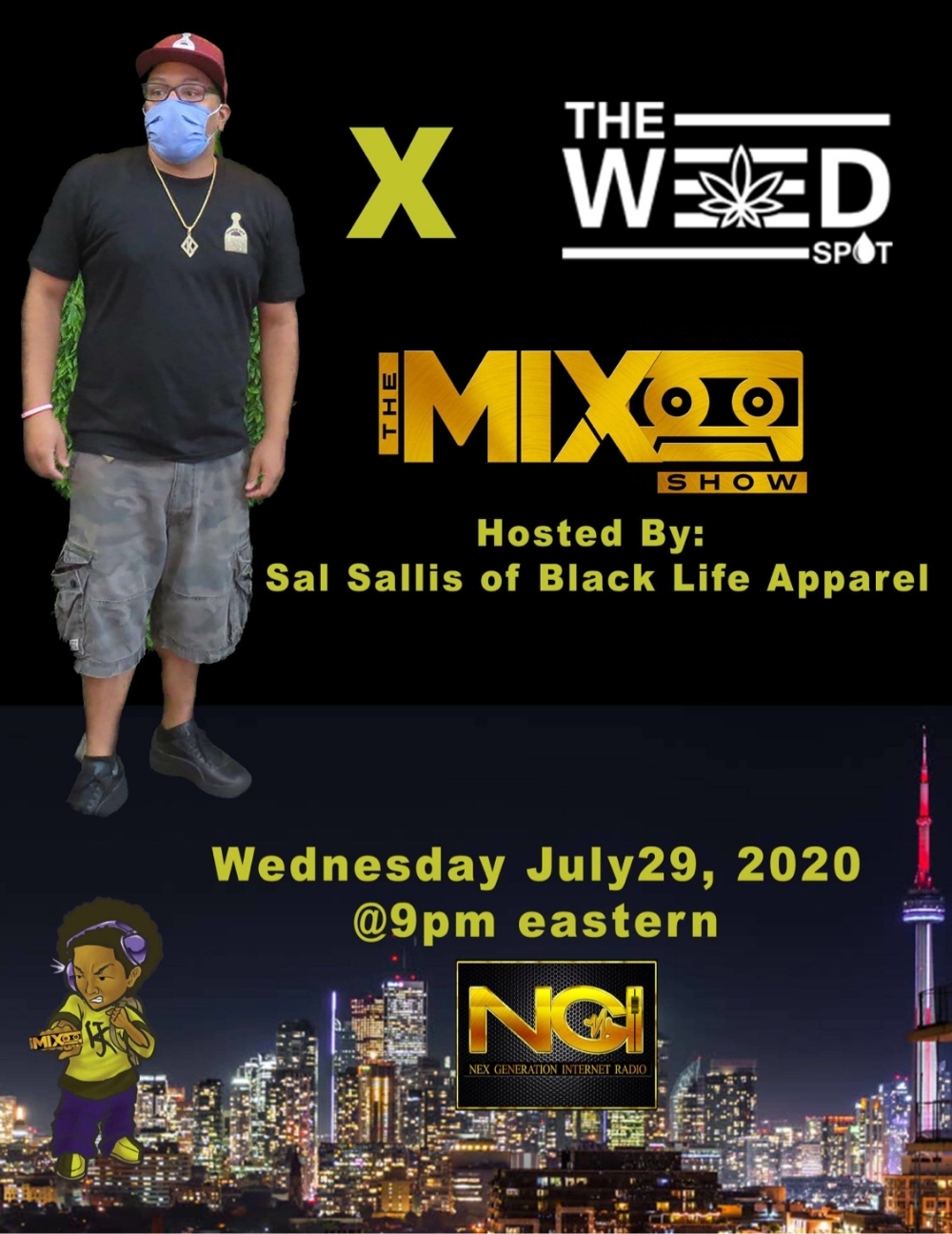 The Mixtape Show Is Live With Special Host Sal Sallis