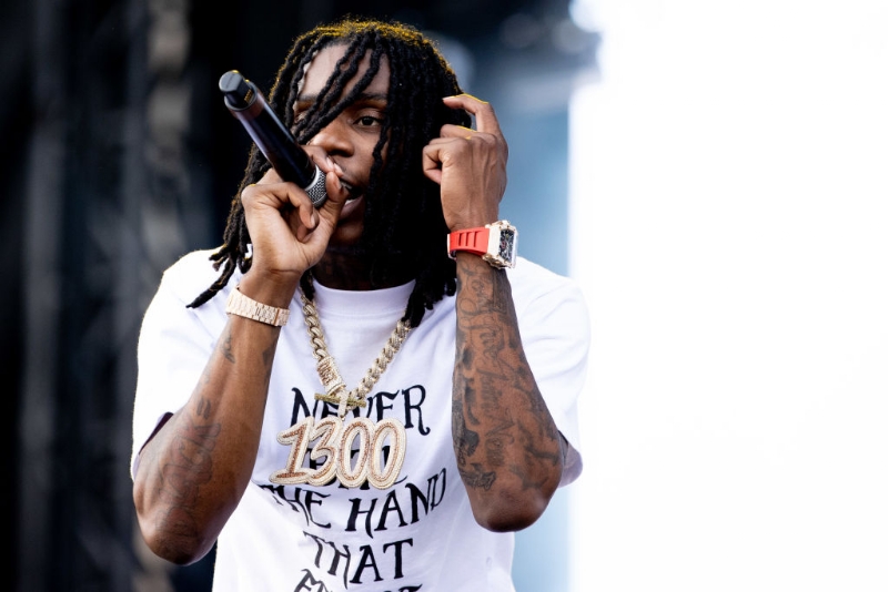 Polo G Reacts To Receiving Iced-Out Chain After His Rolling Loud Set: Video