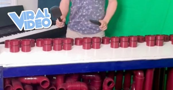Viral Video: The "Friends" Theme Played on PVC Pipes